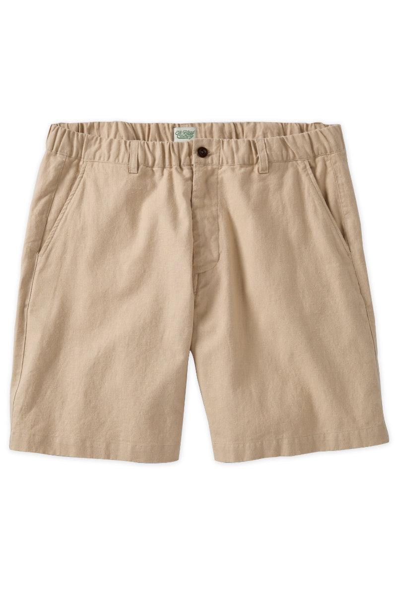 Beige Cotton Linen Field Shorts – Elk Head Clothing